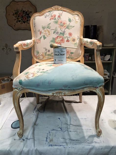 Painted Upholstered Chair Makeover Chalk Paint Artofit