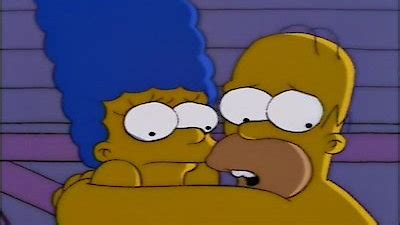 Watch The Simpsons Season 9 Episode 25 Natural Born Kissers Online Now