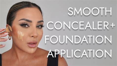 Flawless Foundation And Concealer Application For Smooth Skin Nina