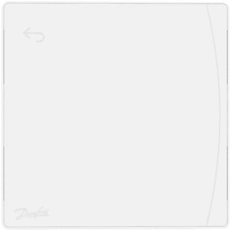 Danfoss Icon2 Sensor Trådløs Rumtermostat Hvid 088u2120