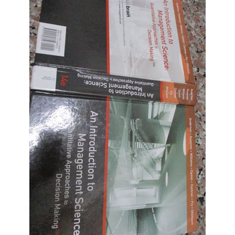 112/9-14 An Introduction to Management Science 14/e 2016 | 蝦皮購物