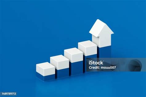 파란 백색 계단은 성장 성공 진보 방법 및 앞으로 성취 창조적 인 개념 사업 방법 3d 렌더링 0명에 대한 스톡 사진 및 기타 이미지 Istock