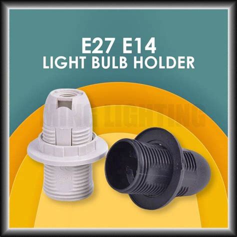 E14 E27 Bulb Holder Screw Cap Lamp Holders Pendant Light Lighting