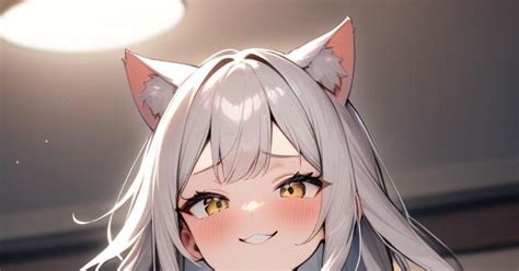 猫耳 「パンツ見れると思ったぁ〜」な猫耳少女 紗頼のイラスト Pixiv