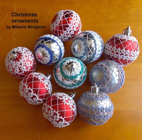 Tatting Pattern Three Christmas Ornaments Instant Digital Download Etsy