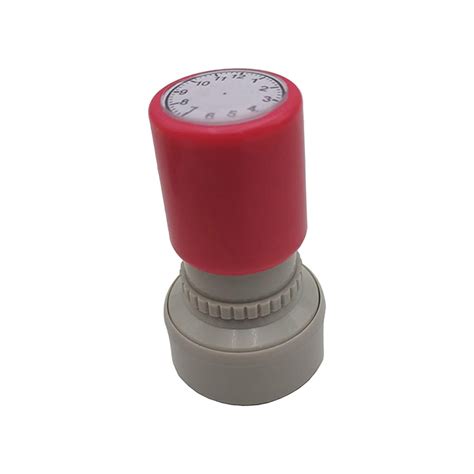 Guool Clock Stamp Stationery Supplies Multifunction Telling Time