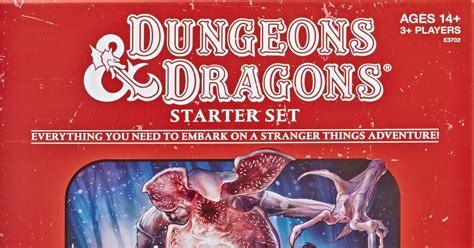 Stranger Things Dungeons & Dragons Starter Set | RPG Item | RPGGeek
