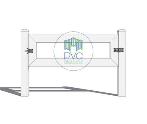 Vinyl Ranch Rail Gate Pvc Fence Supply
