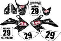 Honda Crf50 Complete Graphics Kits Crf50 Pre Printed Backgrounds