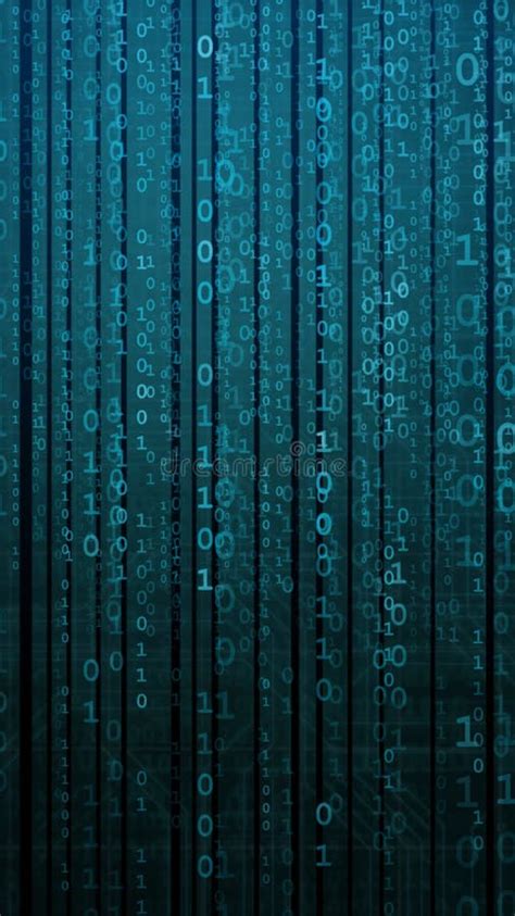Abstract Digital Background With Binary Code Hackers Darknet Virtual