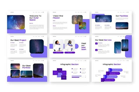 Outer Space Astronomy Powerpoint Templates Incl Astronomy And Space