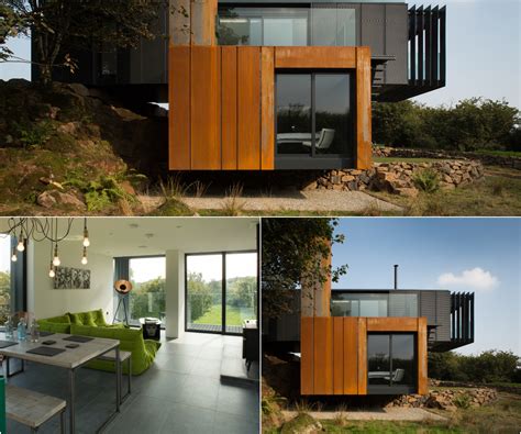 Modern Shipping Container Home Design Good Design Comfortable Modern