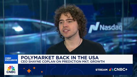 Polymarket Ceo Shayne Coplan On Qcx Acquisition We Need To Be Able To