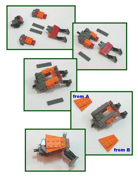 Alanyuppies Lego Transformers Lego Predaking Instruction Part 3 Rampage