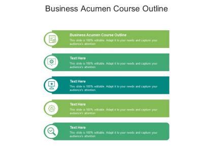 Course Outline SlideTeam