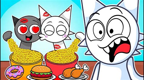 Funniest Sprunki Mukbang Animations Youtube