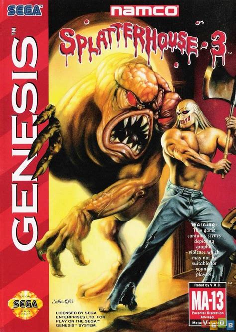 Splatterhouse 3 Vgdb Vídeo Game Data Base