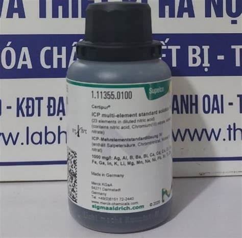 Dung Dịch Chuẩn Icp Multi Element Standard Solution Iv Hãng Merck