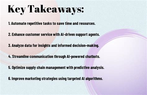 Unlocking Efficiency 10 Ways Ai Agents Can Streamline Your Business