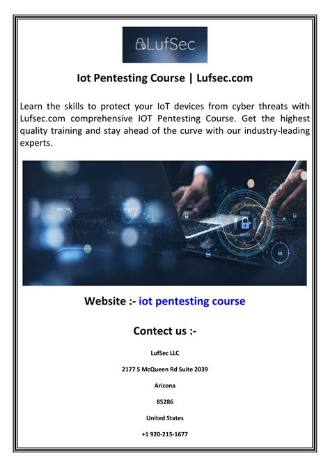 PPT Iot Pentesting Course Lufsec Com PowerPoint Presentation Free Download ID