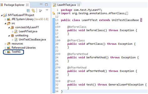 Create A Uft Developer Leanft Testing Project And Write First Test