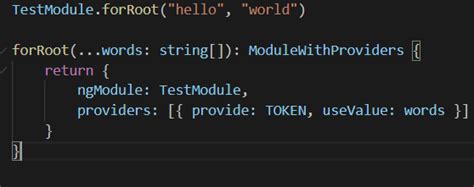 Spread Operator Argument Not Supported By Static Module Functions · Issue 34615 · Angular