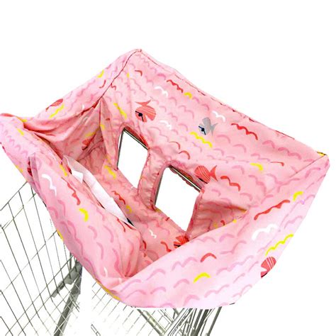 Portable Shopping Cart Cover High Chair And Grocery Cart