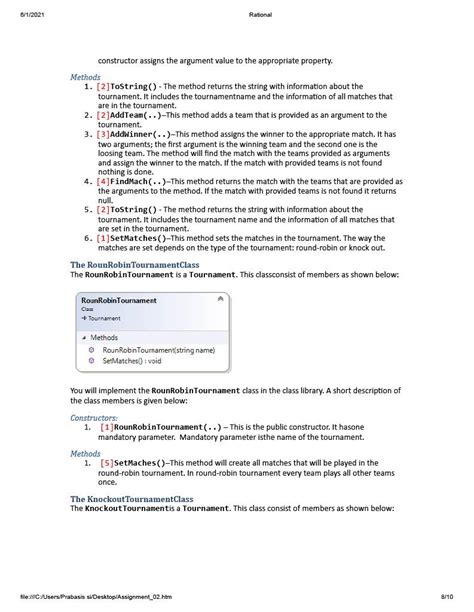 01202 812021 Rational Programming Ii Assignment 2