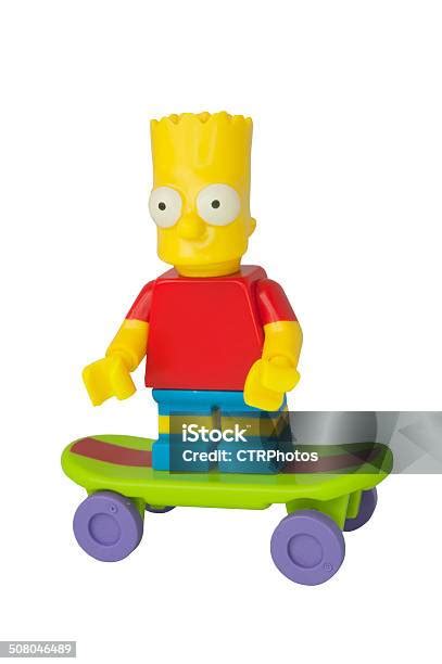 Bart Simpson Lego Minifigure Foto Stok Unduh Gambar Sekarang Bart