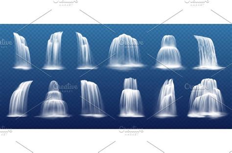 Realistic Waterfall Cascades