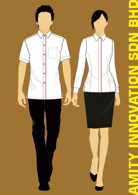 Uniform Design Drawing Work Uniforms Uniform Design Outline Designs