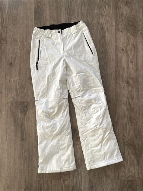 Білі лижні сноубордичні штани — ціна 400 грн у каталозі Лижні штани Купити жіночі речі за