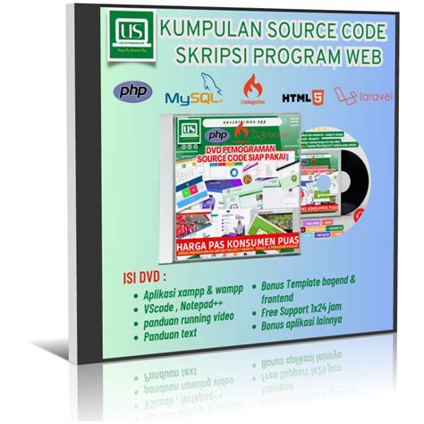 Jual Kumpulan Source Code Aplikasi Pemograman Berbasis Web Skripsi