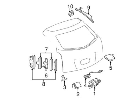Liftgate For 2015 Cadillac Srx Gmpartsnow