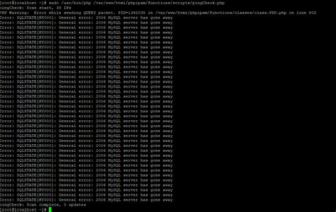 error while sending query packet · issue 3688 · phpipam phpipam · github