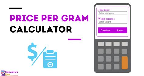 Price Per Gram Calculator Online
