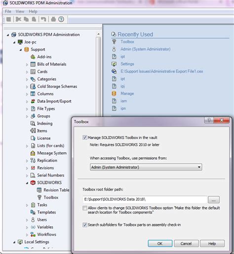 How To Solve The Solidworks Pdm Standards Database Error