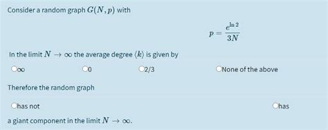 solved consider a random graph g n p with eln 2 2 p 3n in