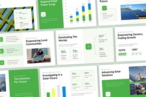 Solar Renewable Energy Powerpoint Template Incl Solar And Presentation