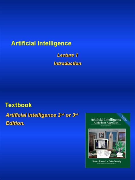 Introduction To Artificial Intelligence An Overview Of The Key