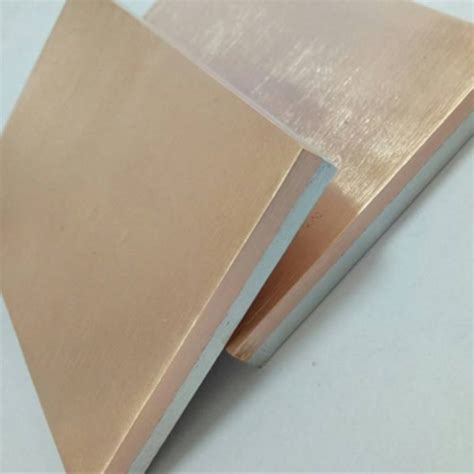 Din Copper Clad Sheet Brass Cladding Boiler Tubesheet For Chemical