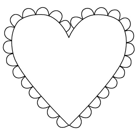 Dibujos De Corazones Para Colorear Wonder Day — Dibujos Para Colorear