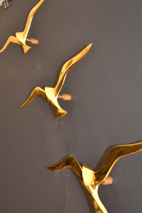 Big Gold Birds Wall Art At Josephine Parks Blog