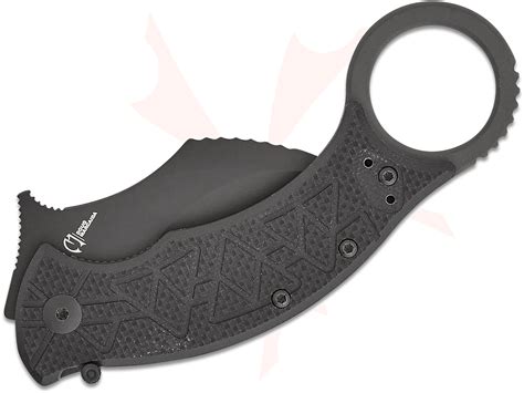 Fox Fx 802 Doug Marcaida Tribal K Liner Lock Folding Karambit 303