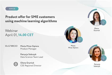 Webinar Product Offer For Sme Customers Using Machine Learning Algorithms