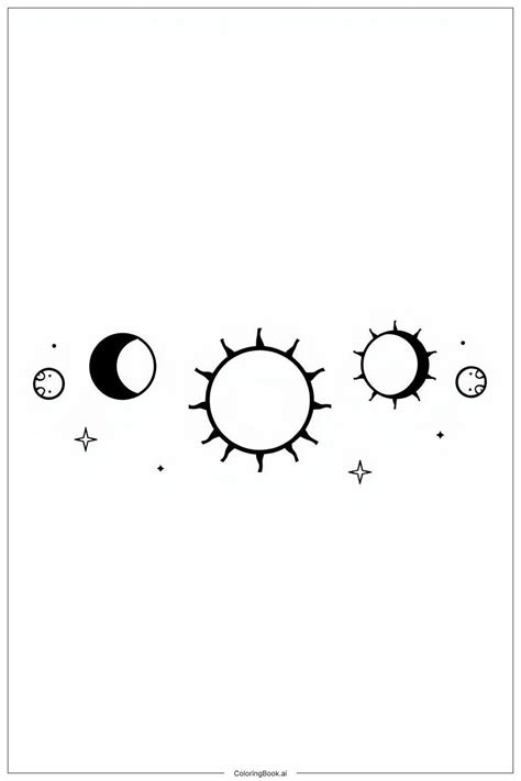 Paginas Para Colorir Fases Da Lua Para Criancas Desenhos De Fases