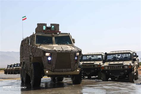 ايران الكشف عن مركبات عسكرية تكتيكية جديدة وأخرى مضادة للألغام الصفحة 4 Arab Defense