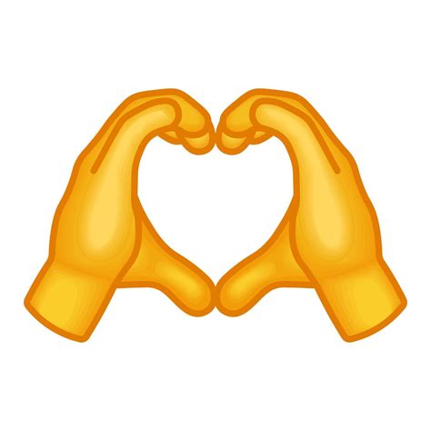 Heart Hands On Emojipedia Sample Images 14 0 Yzph