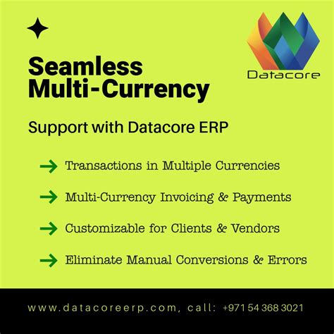 Datacoreerp Multicurrency Globaltransactions Financialmanagement… Datacore Erp Software Co