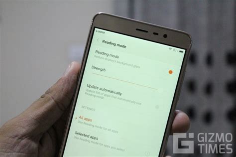 How To Use Reading Mode Reduce Background Glare In Redmi Note 3